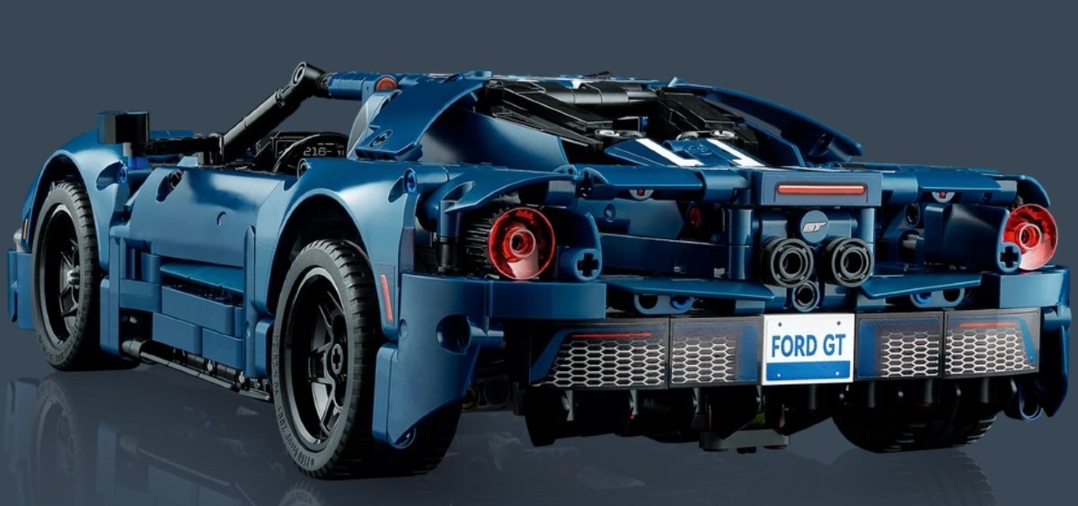 Lego pakt uit met indrukwekkende Ford GT (inclusief werkende motor!)