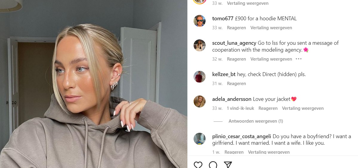 Ontdek Amanda Franzén, de geweldig sexy ex-vriendin van KVM-speler
